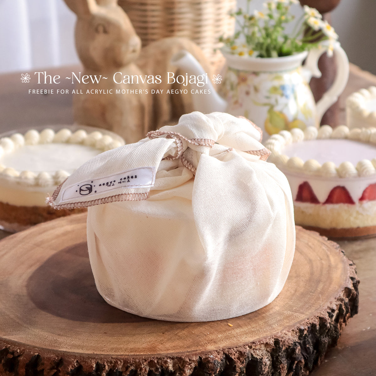 Mango Cloud Aegyo Cake – Aegyo Cakes